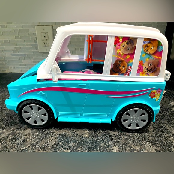 Barbie | Toys | Barbie Ultimate Puppy Mobile Transforming Suv Pet Playset Van Mattel Pets 25 ...